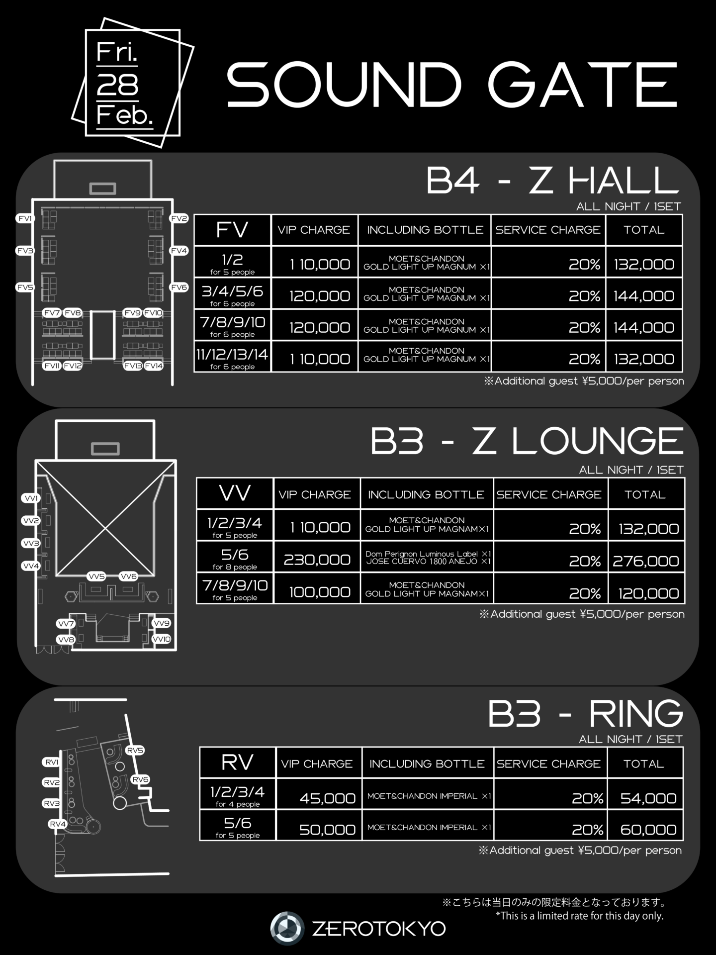 SOUNDGATE | ZEROTOKYO | Shinjuku Kabukicho