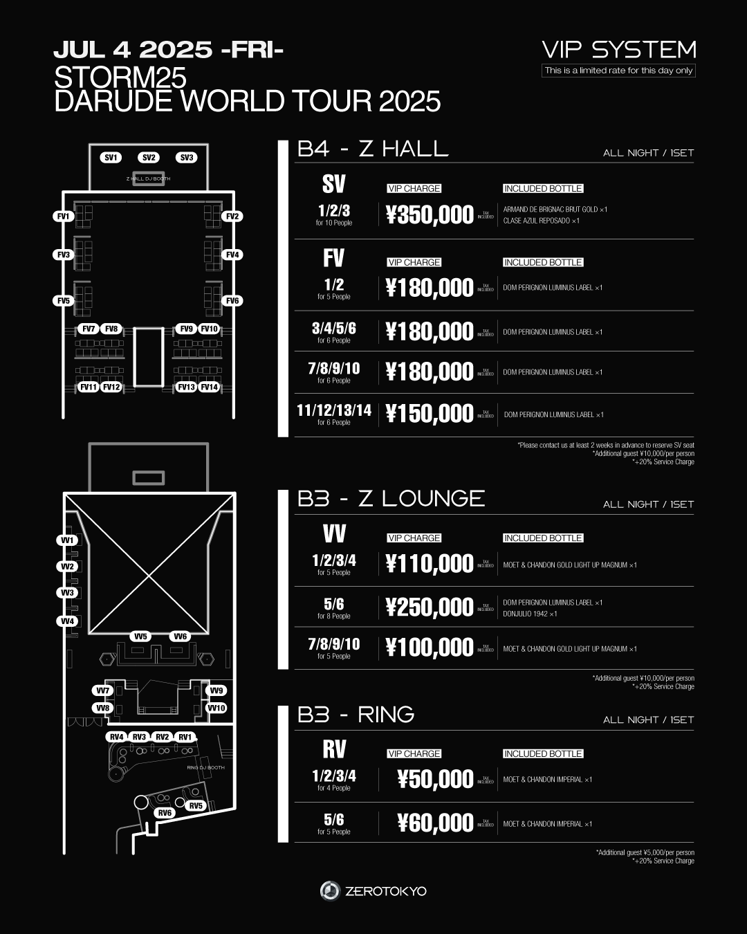 STORM25 / DARUDE WORLD TOUR 2025 | ZEROTOKYO | Shinjuku Kabukicho