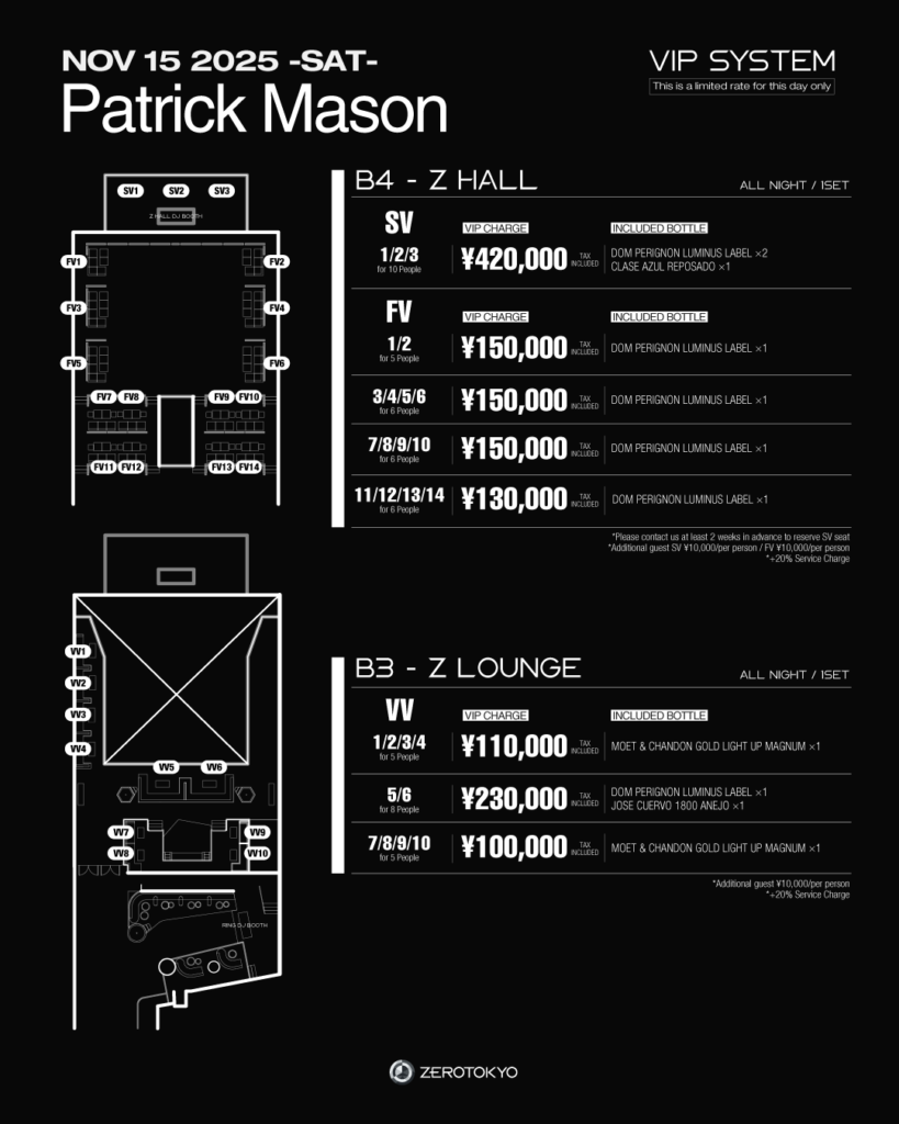 Patrick Mason | ZEROTOKYO | Shinjuku Kabukicho
